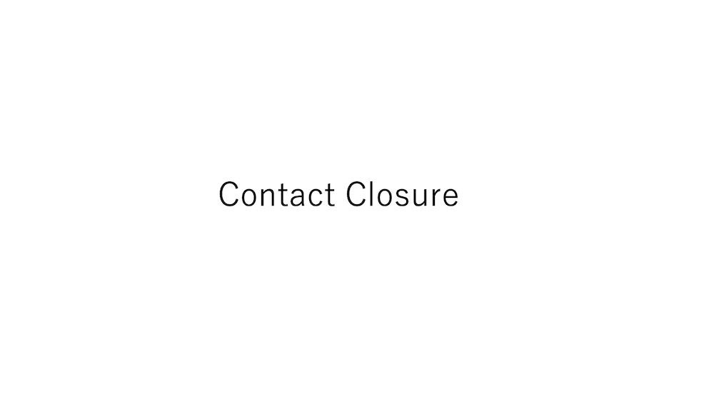 Contact closure & Relay | Mileruntech